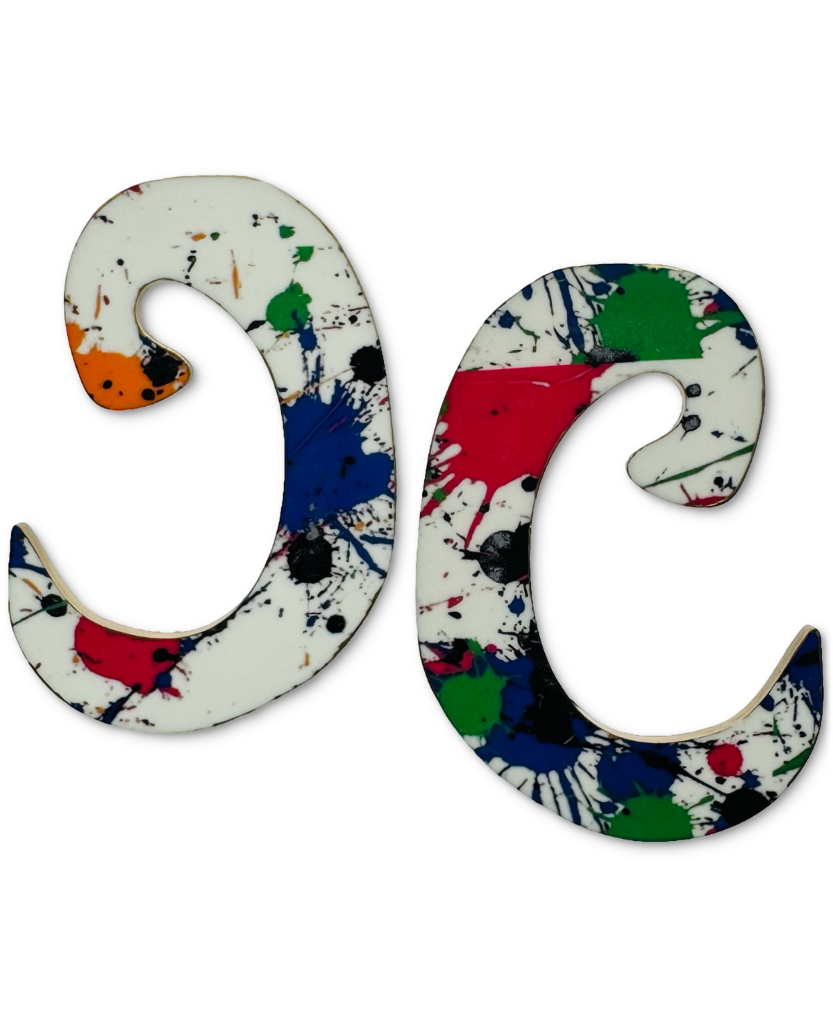 Click here for Swanky Designs Micaela Stud Earrings - White prices