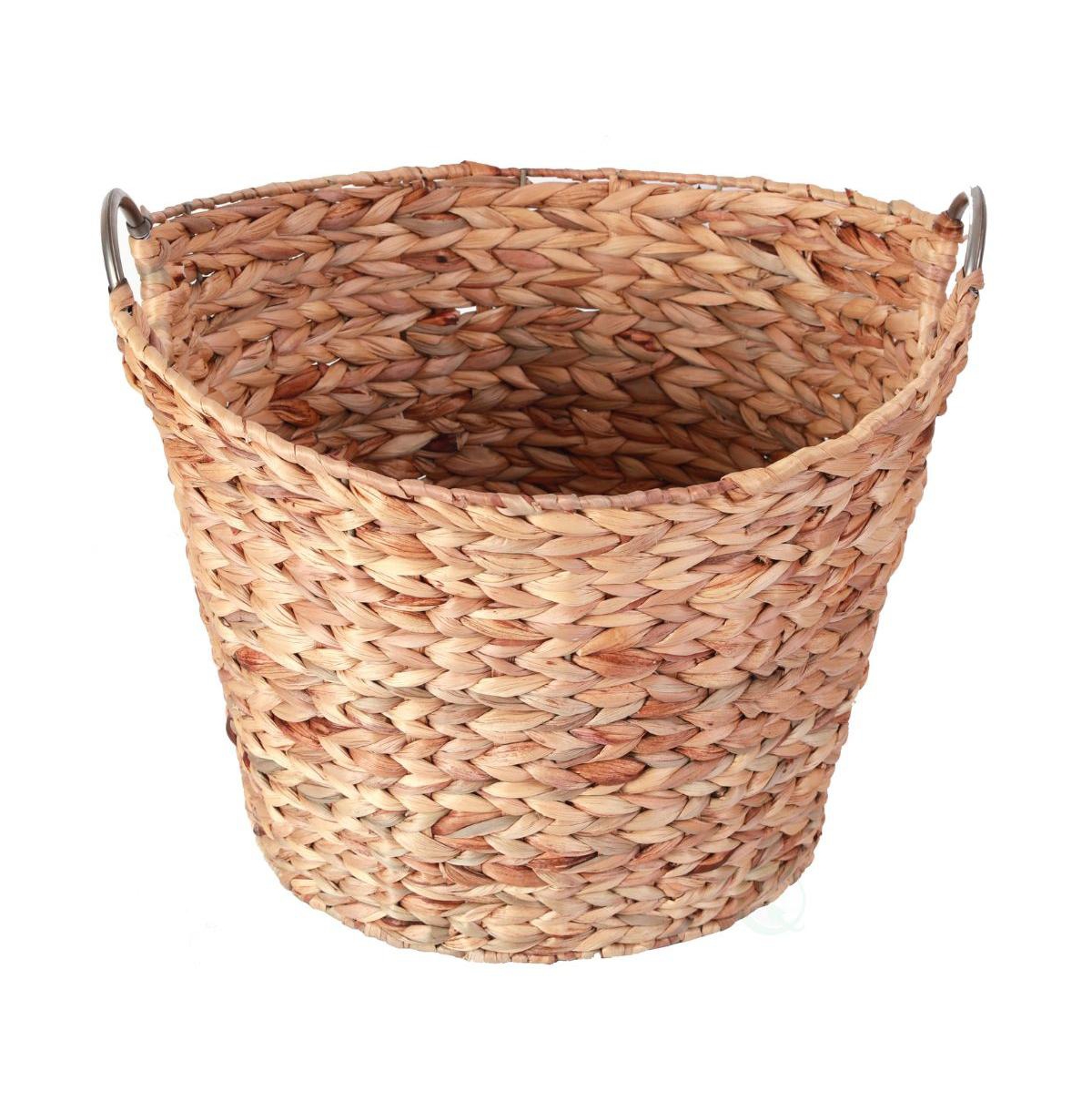 Click here for Wickerwise Large Round Water Hyacinth Wicker Laund... prices