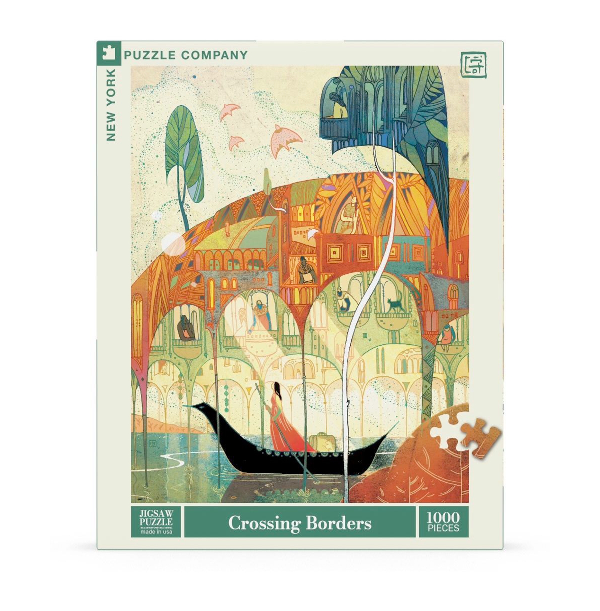 Click here for New York Puzzle Company Crossing Borders 1000 Piec... prices