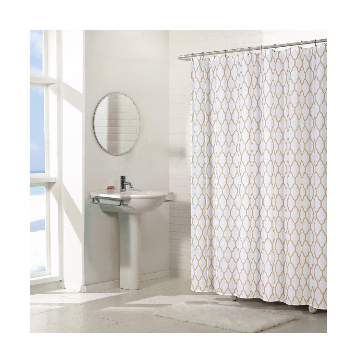 Click here for Kate Aurora Aria Gold & White Shagreen Geometric D... prices