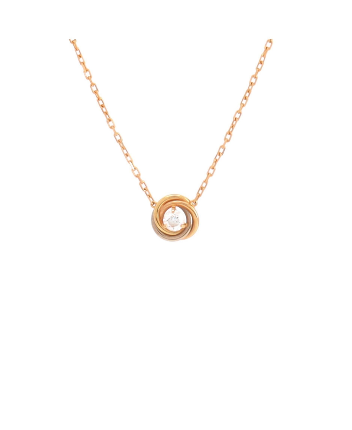Click here for Pre-Owned Cartier Trinity Diamond Pendant Necklace... prices