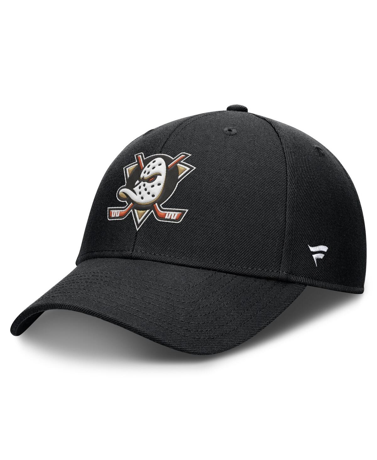 Click here for Fanatics Mens Black Anaheim Ducks Adjustable Hat -... prices