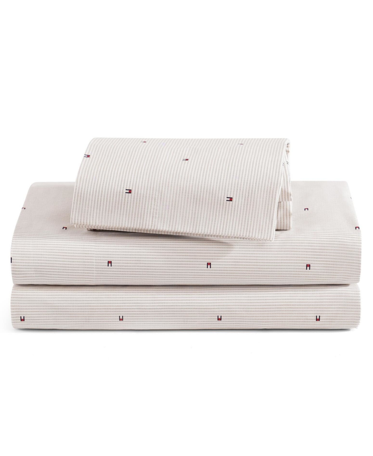 Click here for Tommy Hilfiger Ithaca Flag Stripe Cotton Percale 4... prices