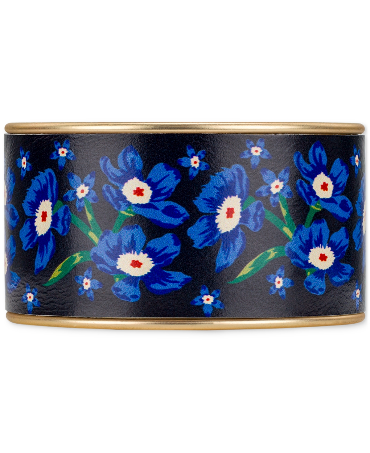 Click here for Patricia Nash Eletta Floral Leather Gold-Tone Cuff... prices