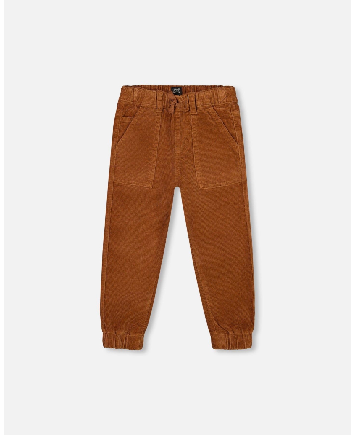 Click here for Deux par Deux Big Boys Stretch Corduroy Jogger Pan... prices