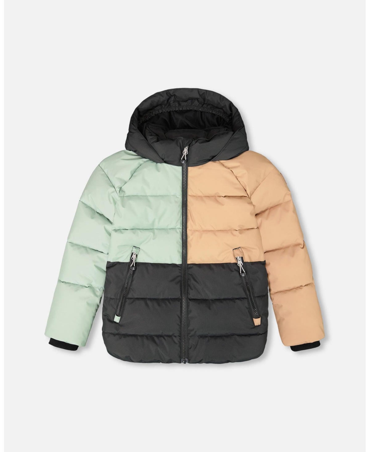 Click here for Deux par Deux Boy Colorblocked Puffy Winter Coat B... prices