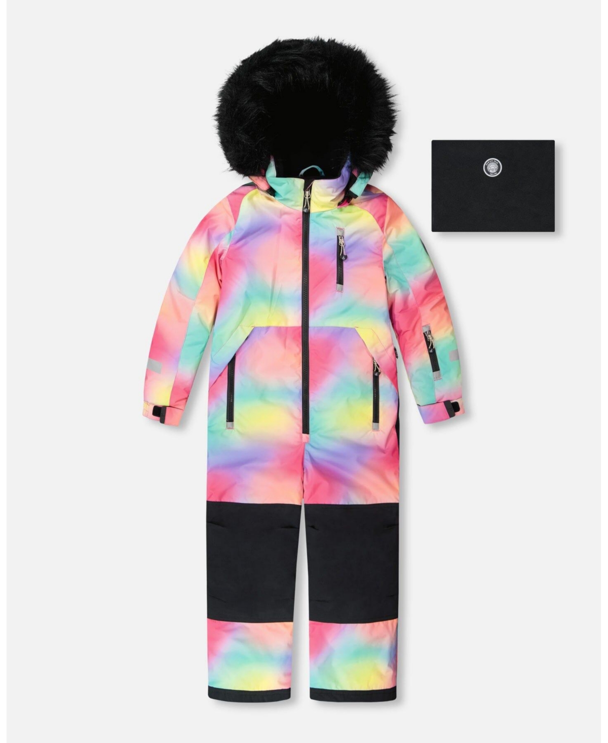 Click here for Deux par Deux Girl One-Piece Play Snowsuit Multico... prices