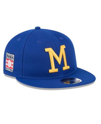 New Era Men's Royal Milwaukee Brewers Baseball Hall of Fame Retro Crown ...
