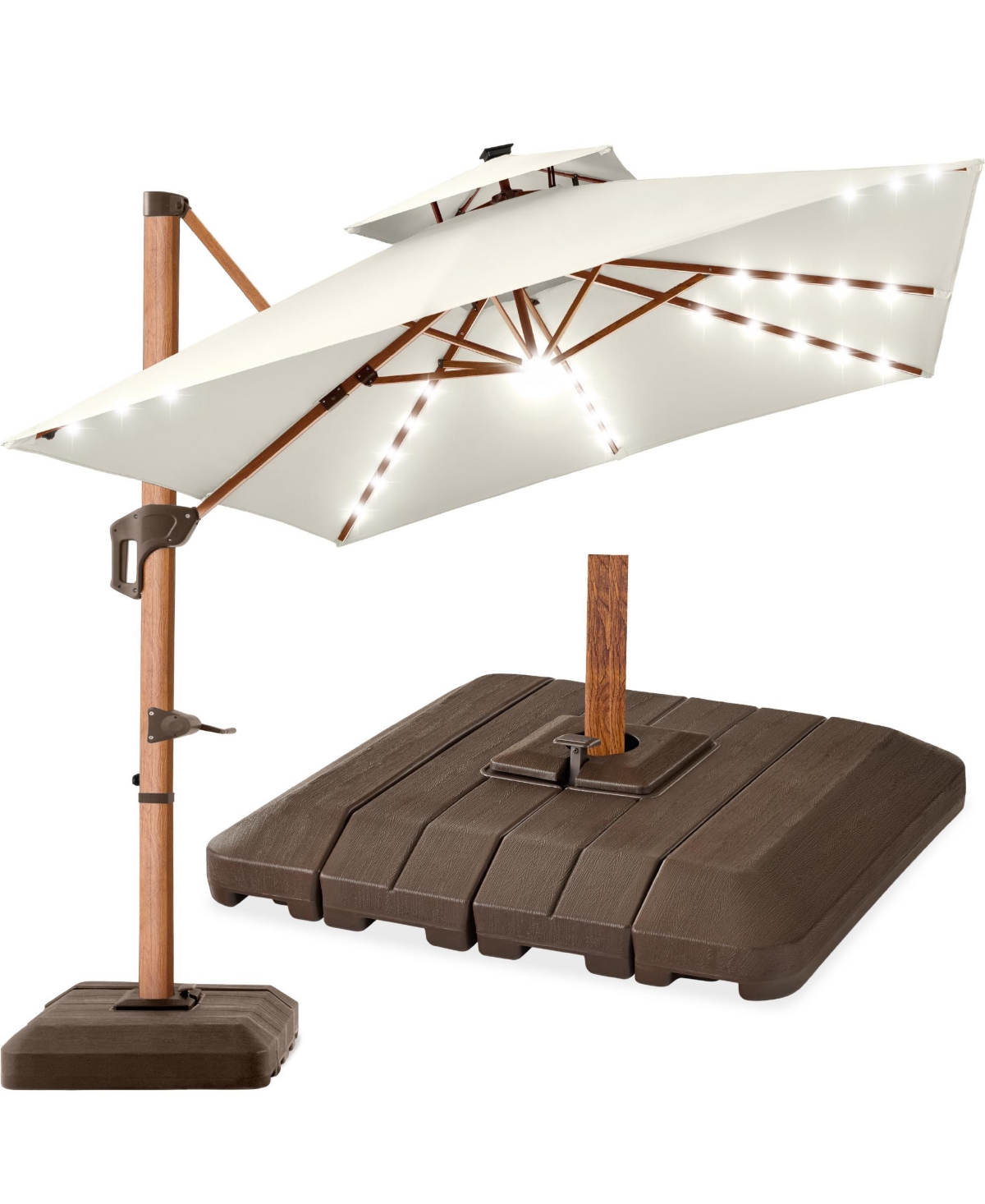 Click here for Best Choice Products 10ft Square Woodgrain Pattern... prices