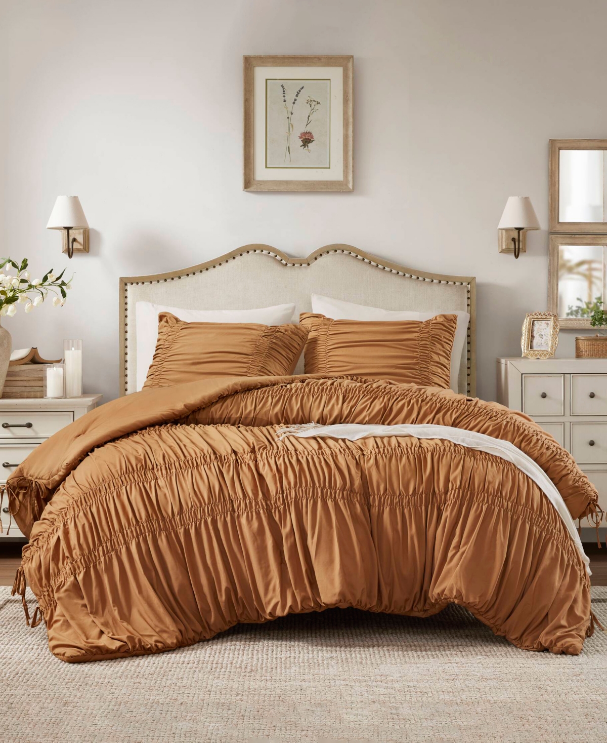 Click here for 510 Design Mia Ruched 3-Pc. Comforter Set  King -... prices