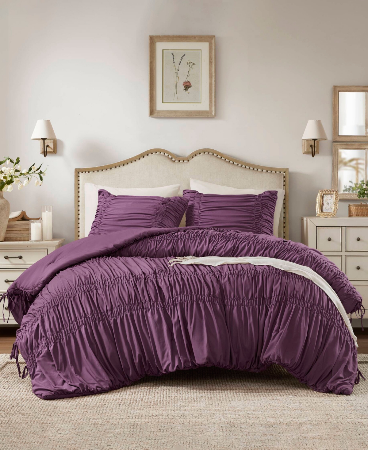 Click here for 510 Design Mia Ruched 3-Pc. Comforter Set  King -... prices