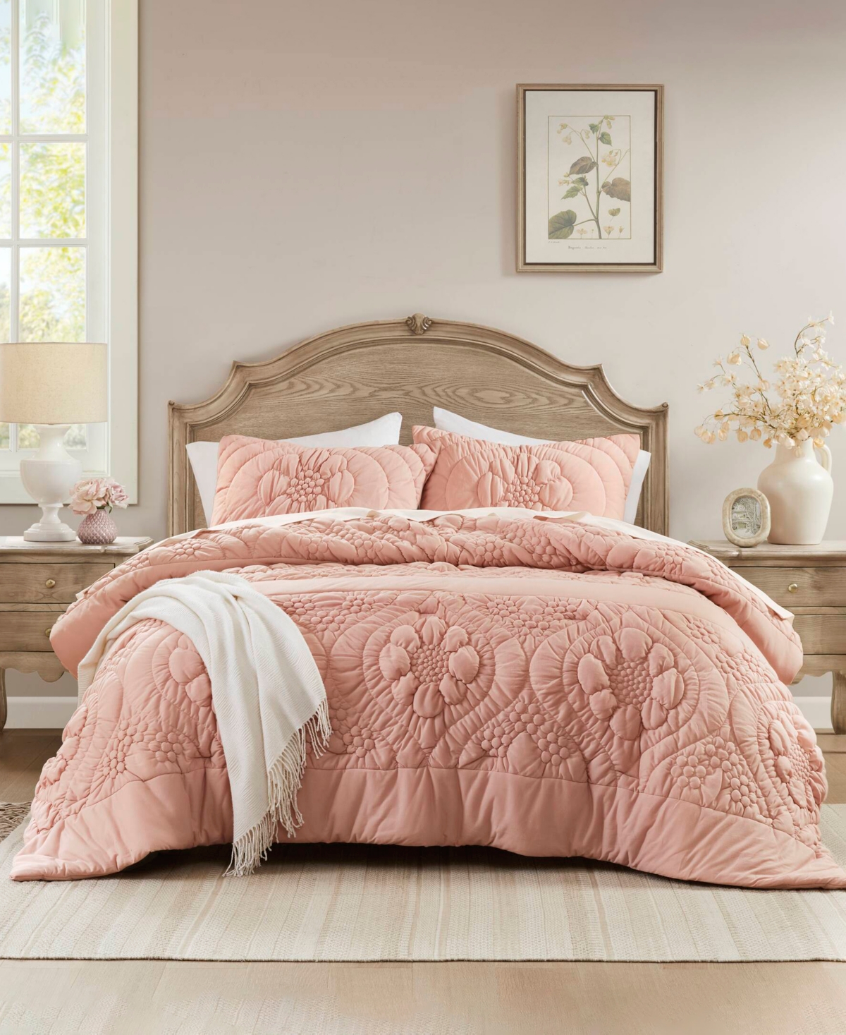 Click here for Madison Park Elise Floral 3-Pc. Comforter Set  Kin... prices