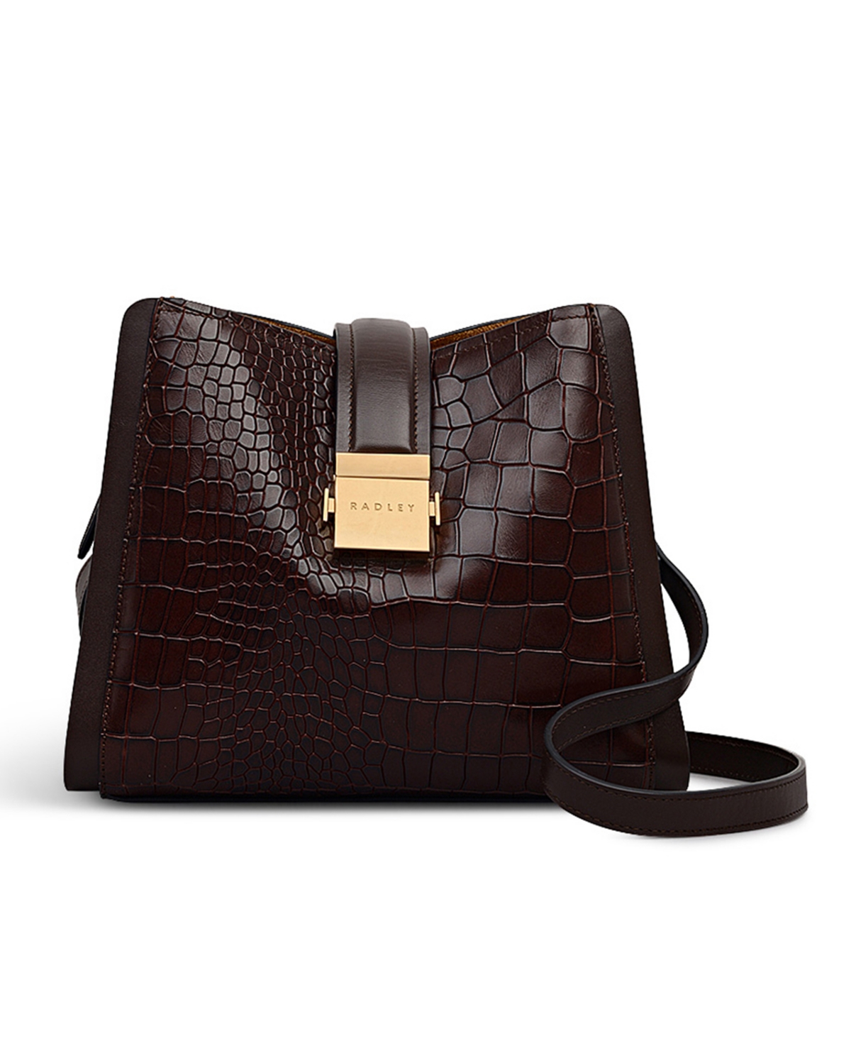 Click here for Radley London Sloane Mews Faux Croc Small Zip Top... prices