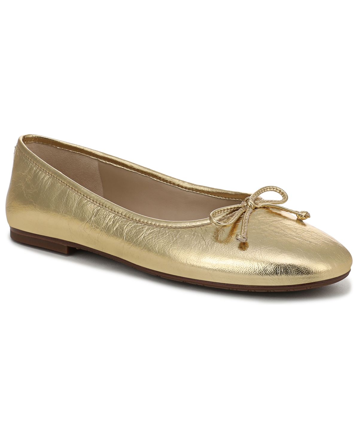 Click here for Sam Edelman Womens Alie Ballerina Flats - Amber Go... prices