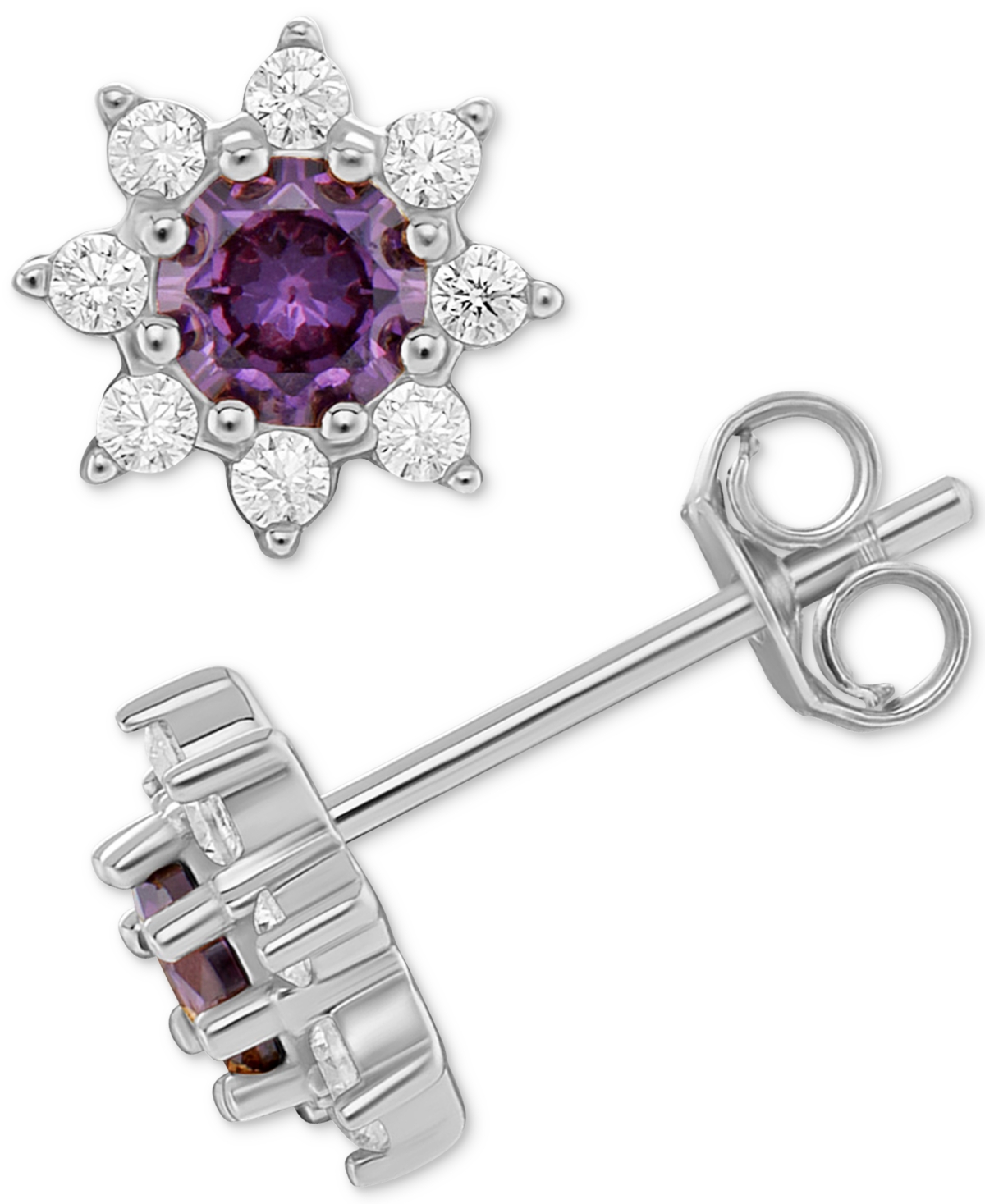 Click here for Purple & White Cubic Zirconia February Birthstone... prices