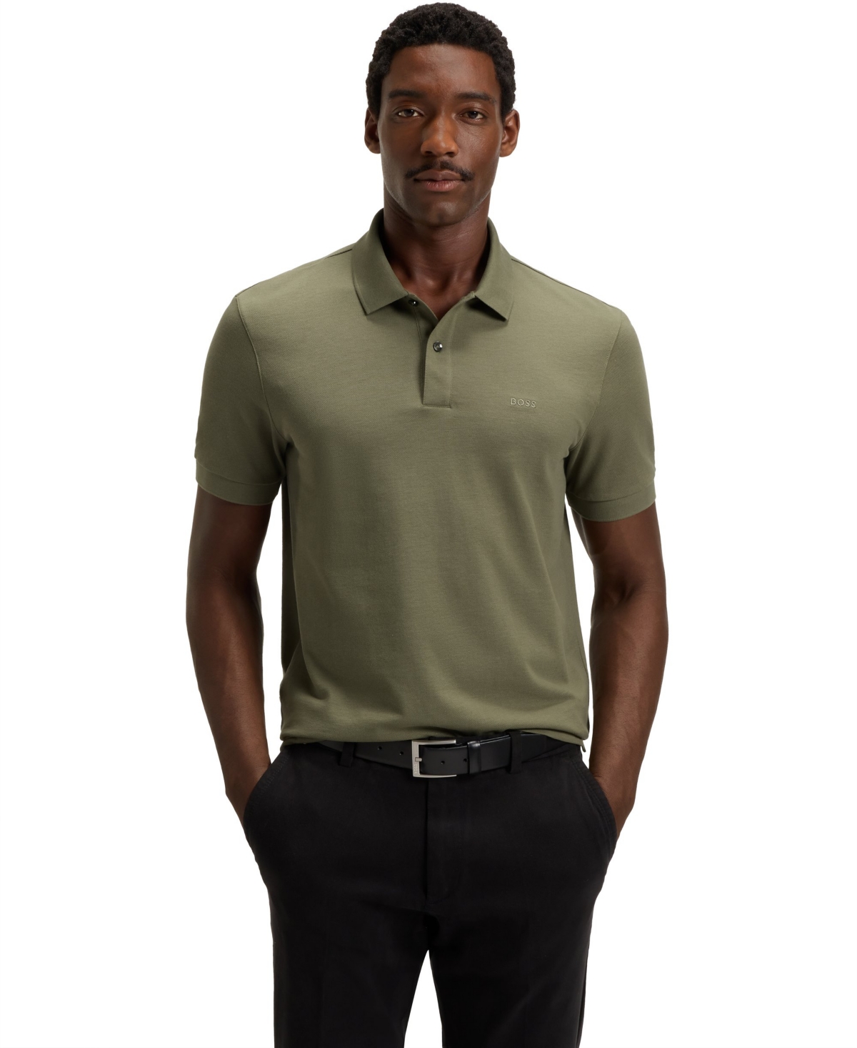 Click here for Boss by Hugo Boss Mens Cotton Pique Pallas Polo Sh... prices