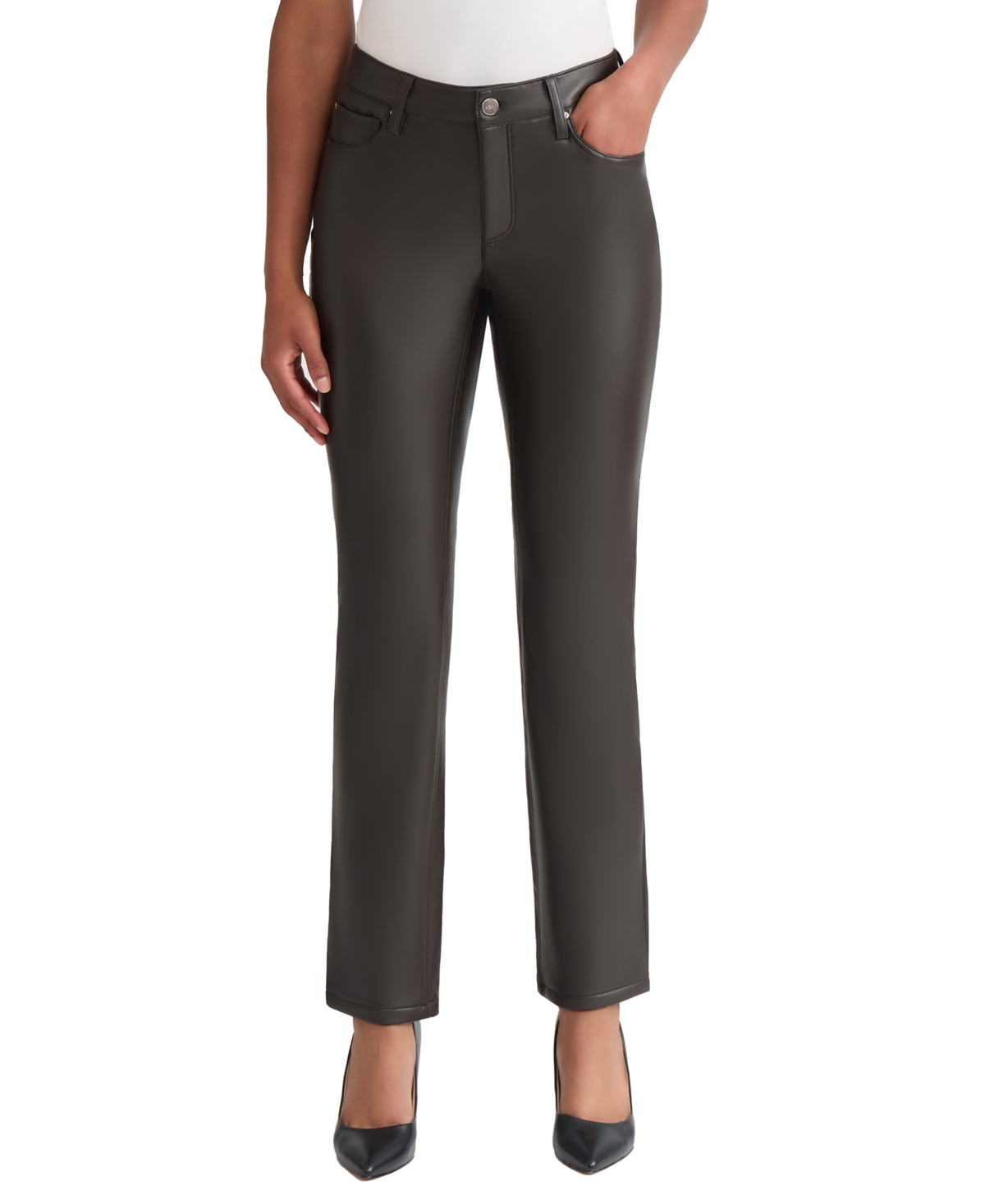 Click here for Jones New York Womens High Rise Elastic Waistband... prices