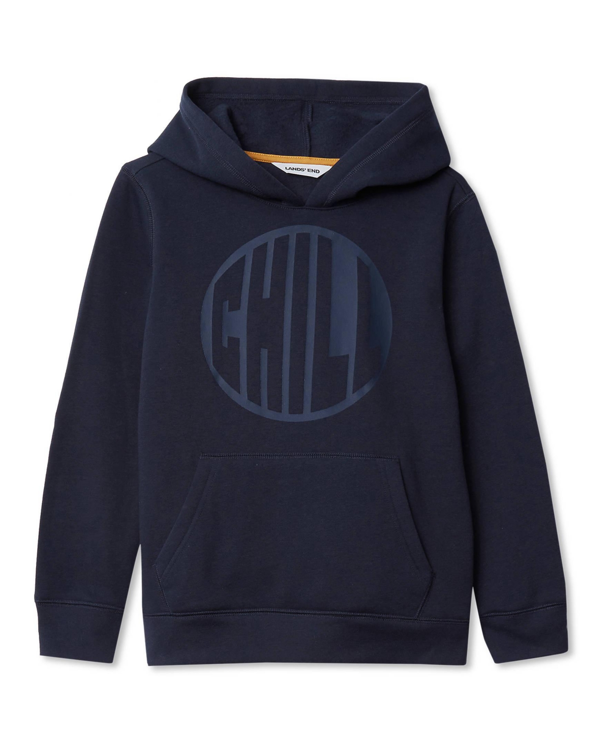 Click here for Lands End Girls Fleece Hooded Sweatshirt - Chill/c... prices