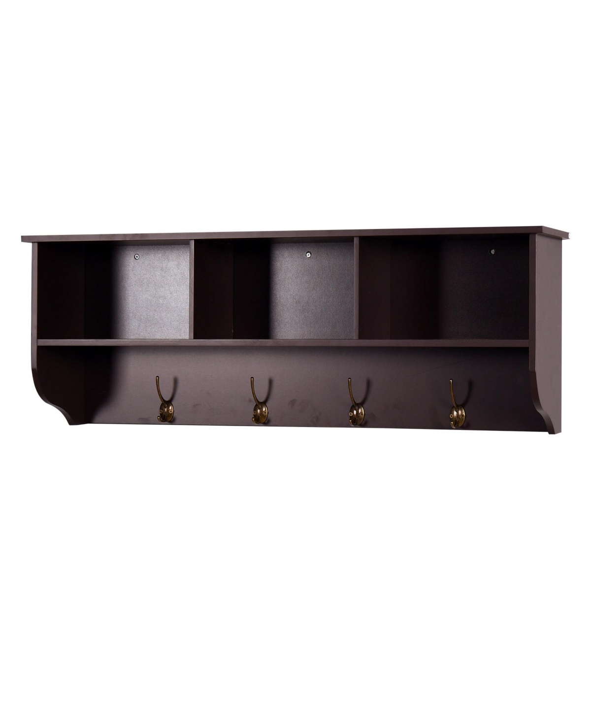 Click here for Vanirror Entryway Wall Mounted Coat Rack with 4 Du... prices