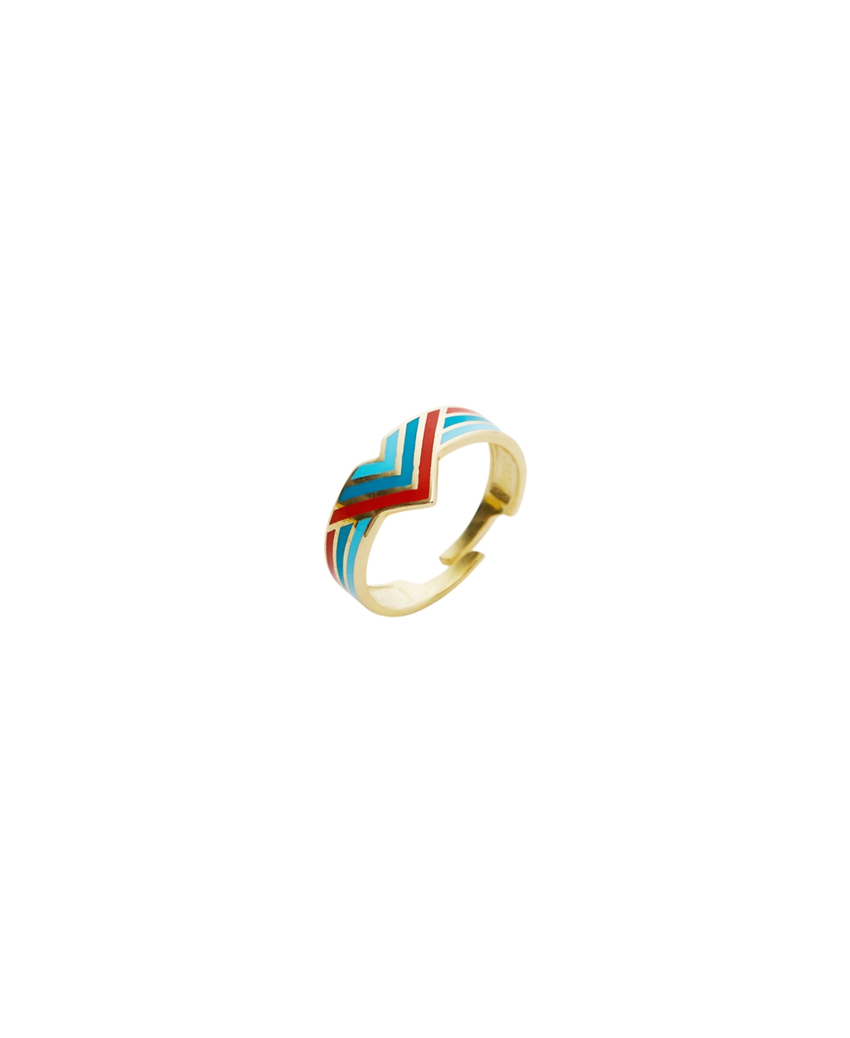 Click here for Spero London Enamel Four Color Sterling Silver Arr... prices
