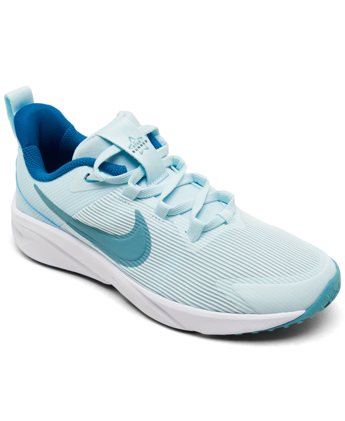 Click here for Nike Little Girls Star Runner 4 Casual Sneakers fr... prices
