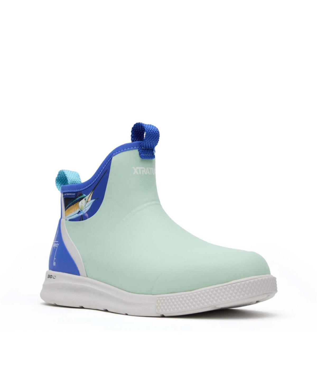 Click here for Xtratuf Mens 6 in Ankle Deck Boot Sport Guy Harvey... prices
