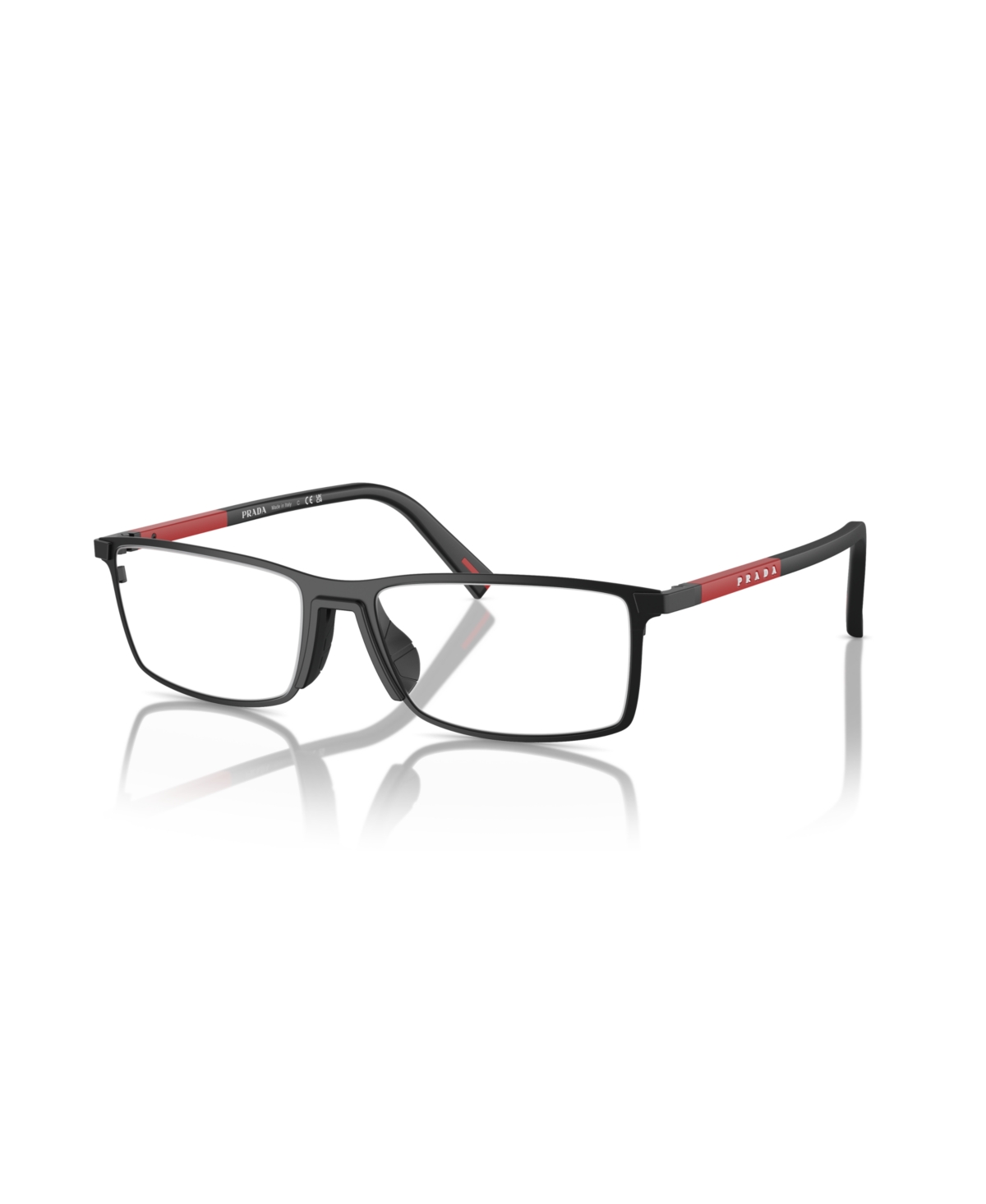 Click here for Prada Linea Rossa Mens Rectangle Eyeglasses  Ps 53... prices