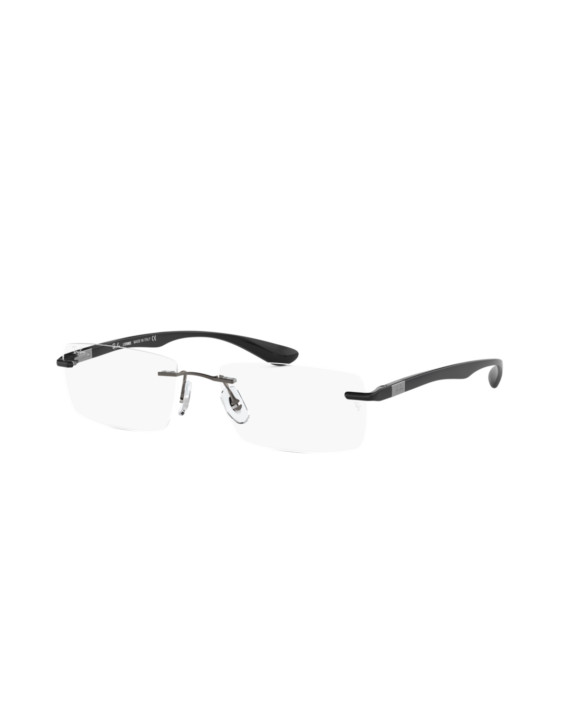 Click here for Ray-Ban Unisex Rectangle Eyeglasses  RB8724 - Semi... prices