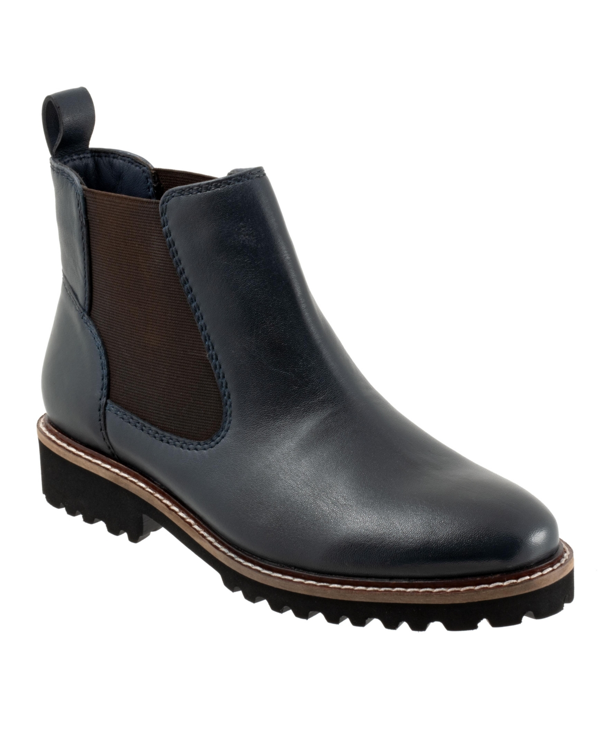 Click here for Softwalk Indy Boot - Navy prices