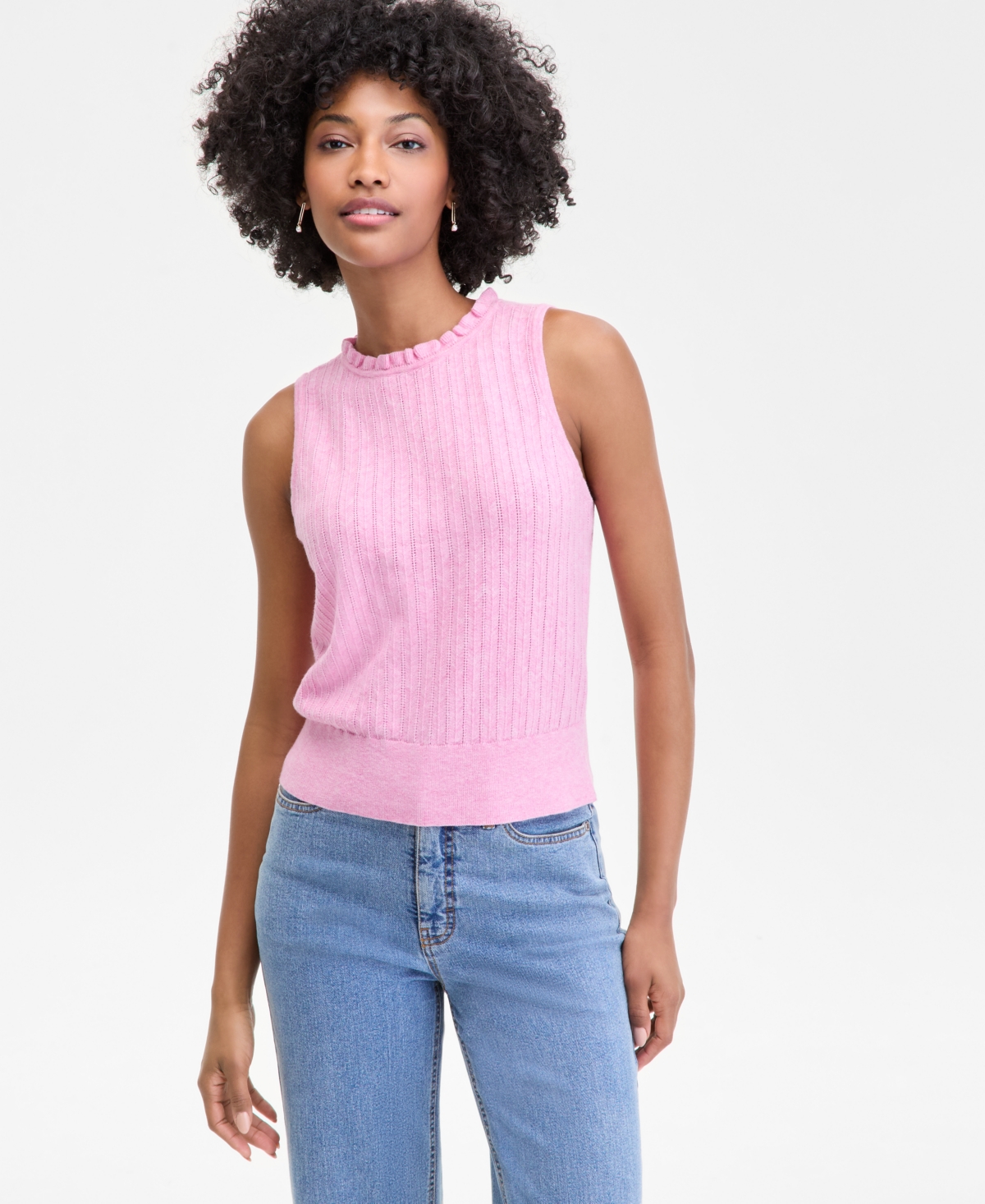 Click here for On 34th Womens Pointelle-Knit Tank  Macys Exclusiv... prices