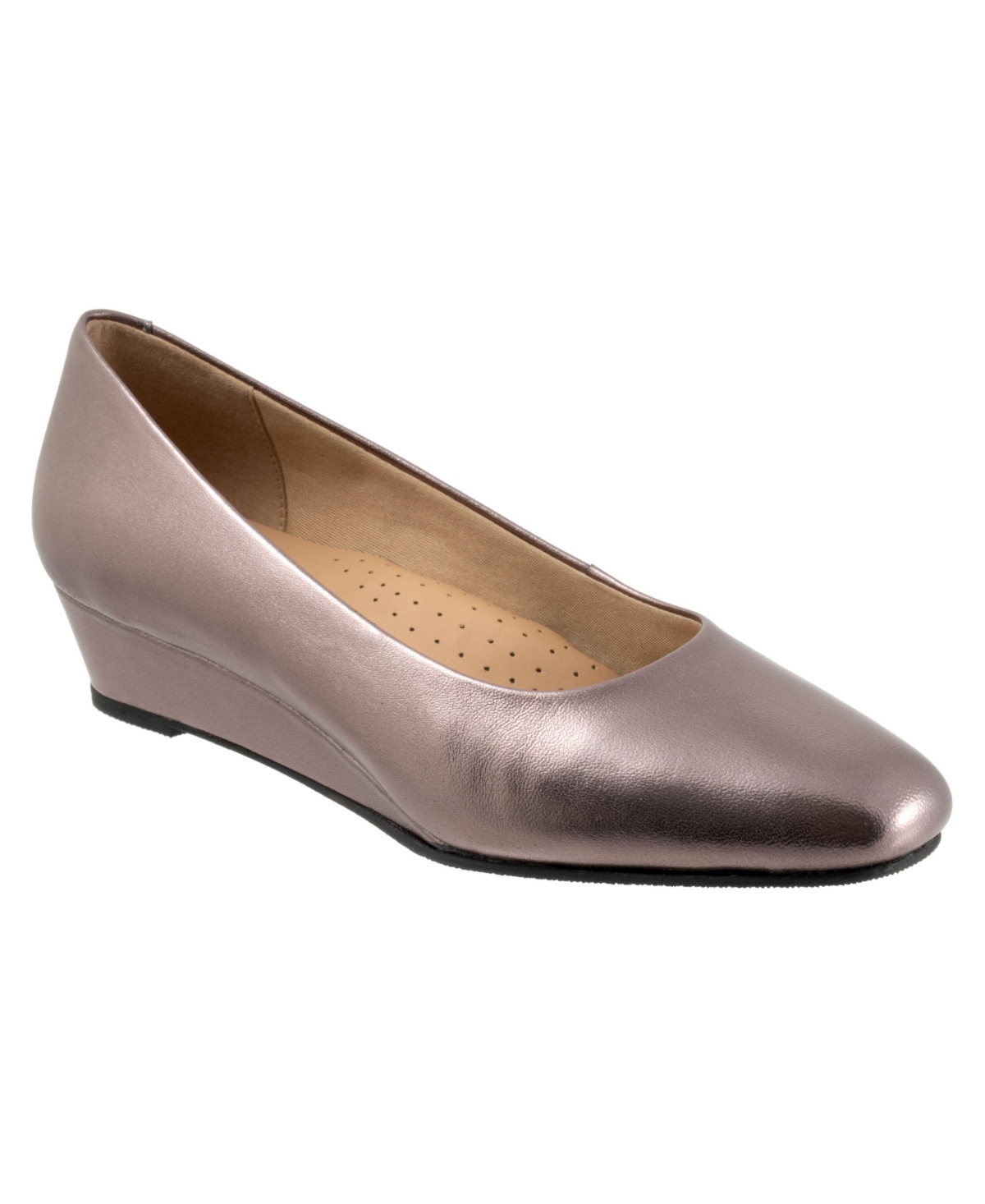 Click here for Trotters Denisse Pump - Rose pewter prices