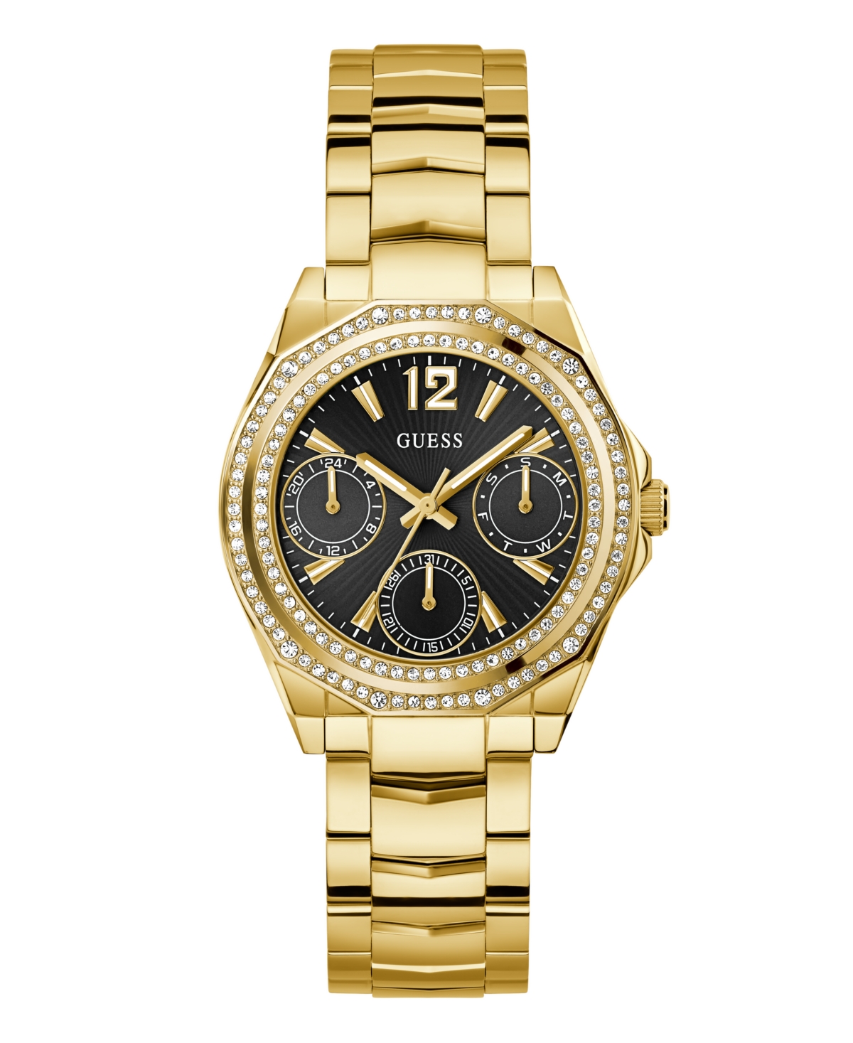 Click here for Guess Womens Gold Tone Multi-function Watch  36mm... prices