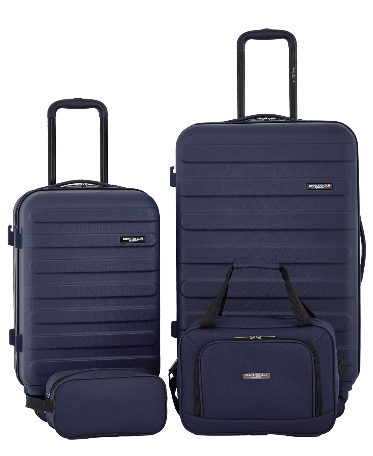 Click here for Travelers Club Austin 4 Piece Hardside Luggage Set... prices
