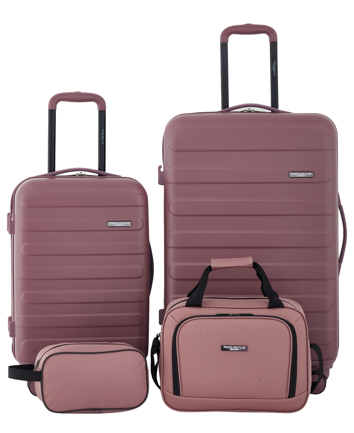 Click here for Travelers Club Austin 4 Piece Hardside Luggage Set... prices