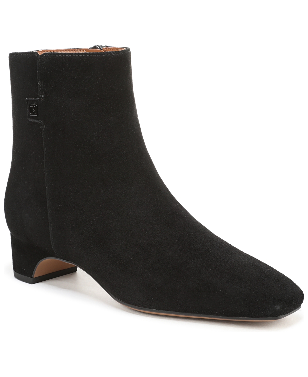 Click here for Franco Sarto Womens Luella Square Toe Zip Ankle Bo... prices