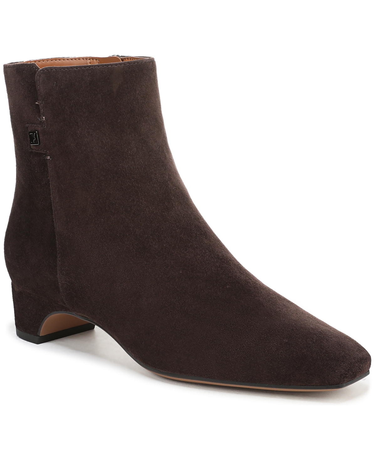 Click here for Franco Sarto Womens Luella Square Toe Zip Ankle Bo... prices