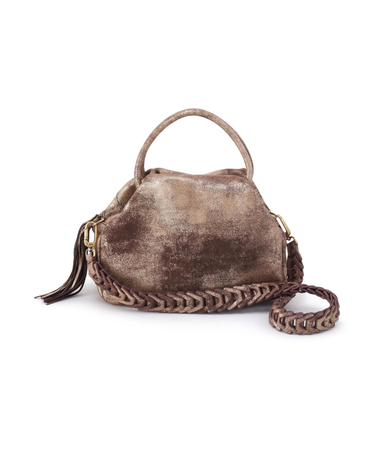 Click here for Hobo Darling Small Satchel - Cocoa platinum prices