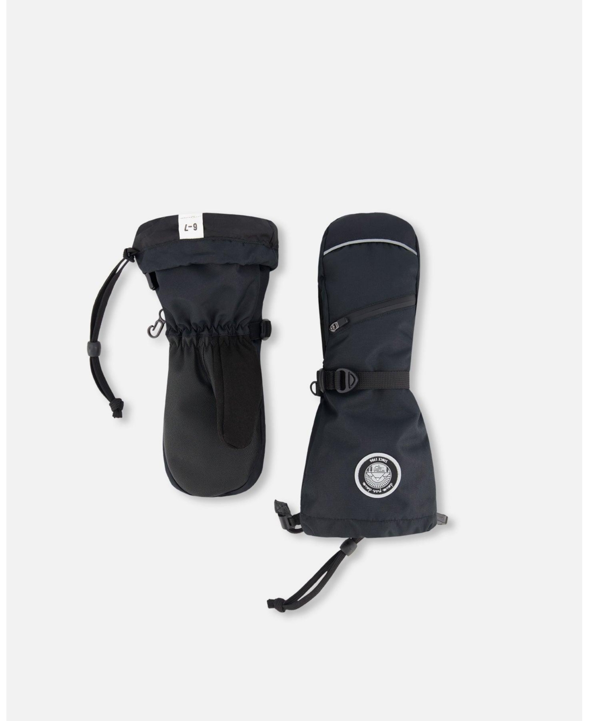 Click here for Deux par Deux Kids Unisex Winter Mittens Teknik Bl... prices