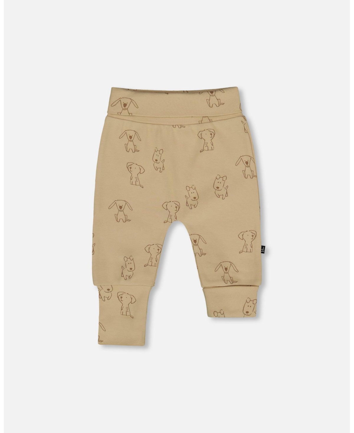 Click here for Deux par Deux Baby Boy Cotton Evolutive Pants Beig... prices