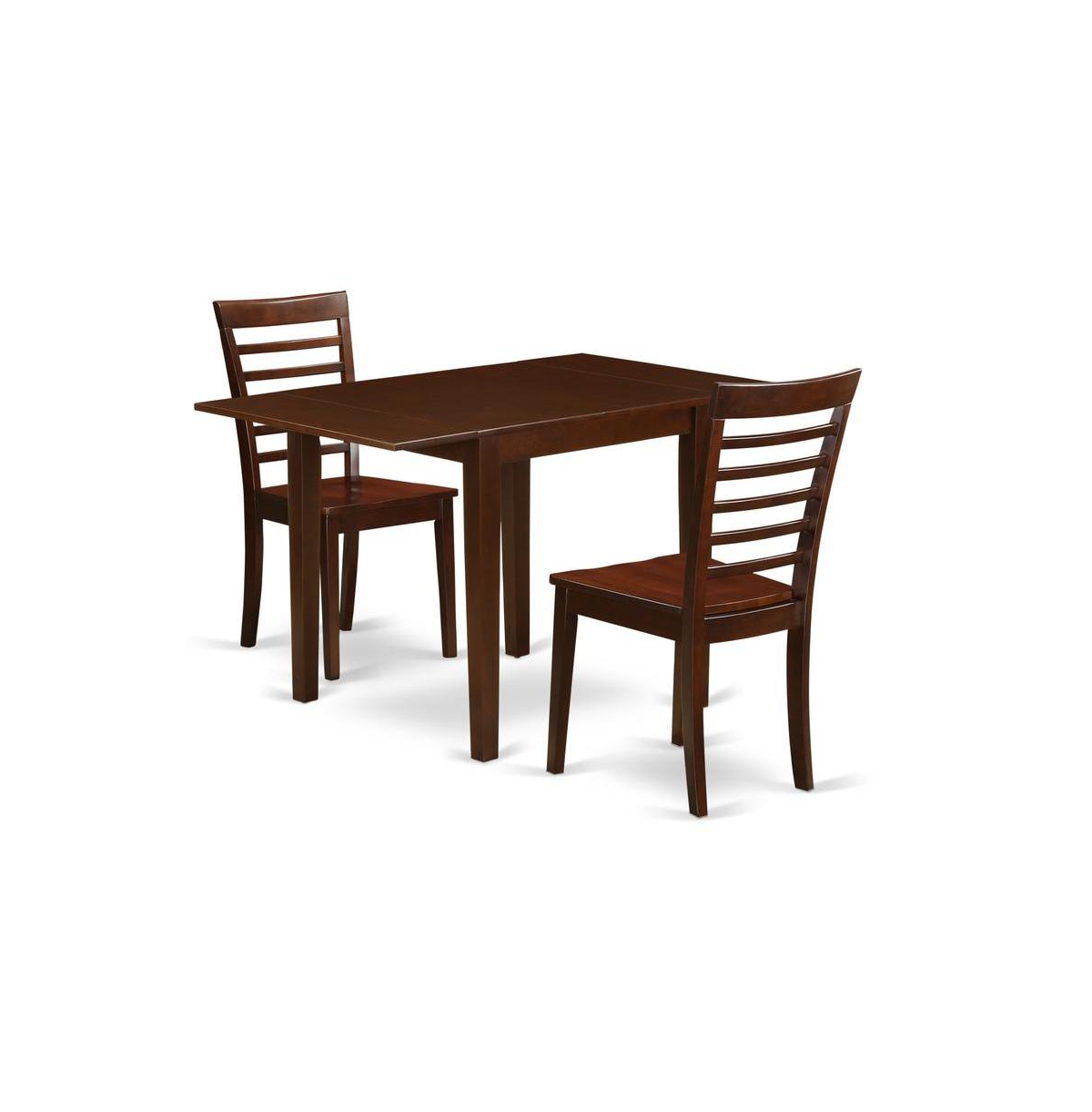 Click here for East West Furniture Dining Room Set Mahogany - Mah... prices