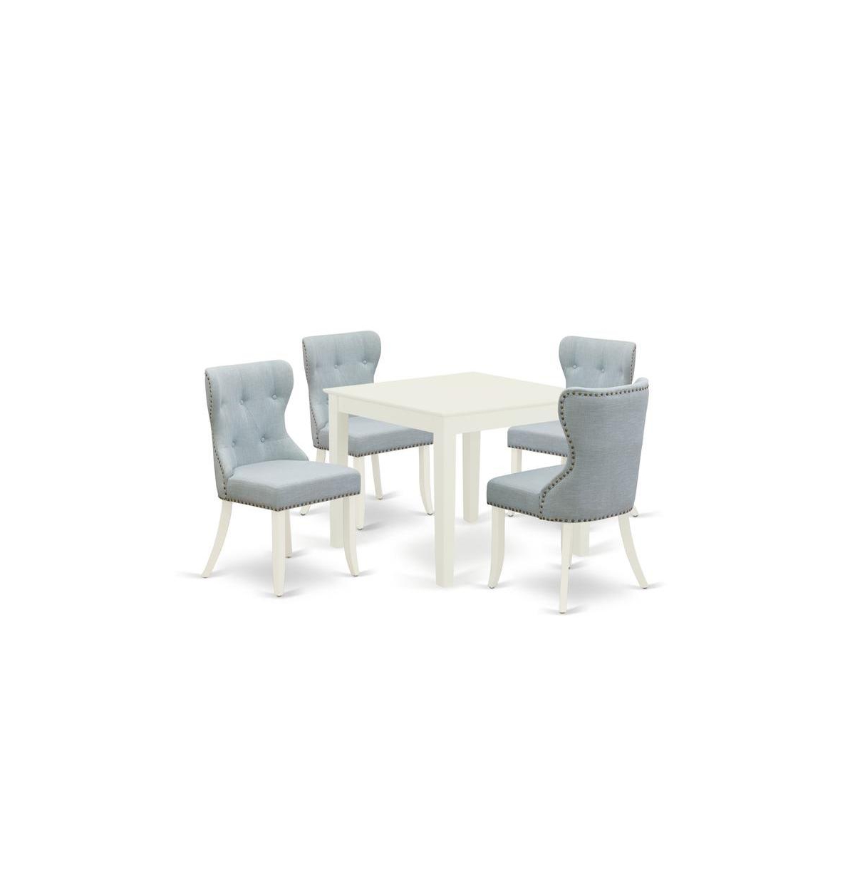 Click here for East West Furniture kitchen table set of 4 wonderf... prices