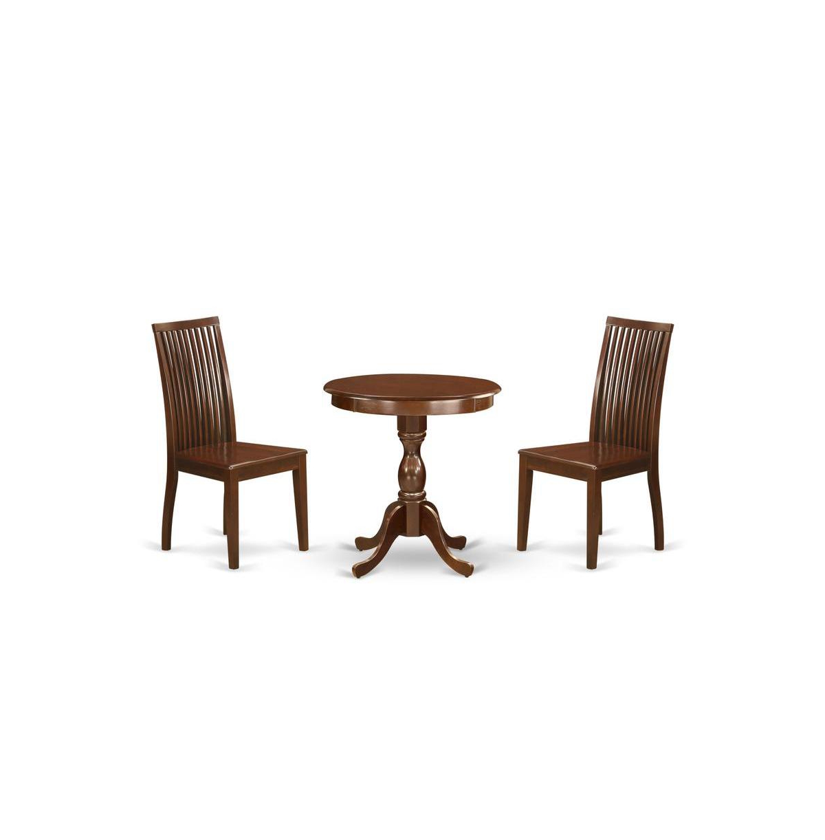 Click here for East West Furniture 3-Pc Dining Room Set - 2 Kitch... prices