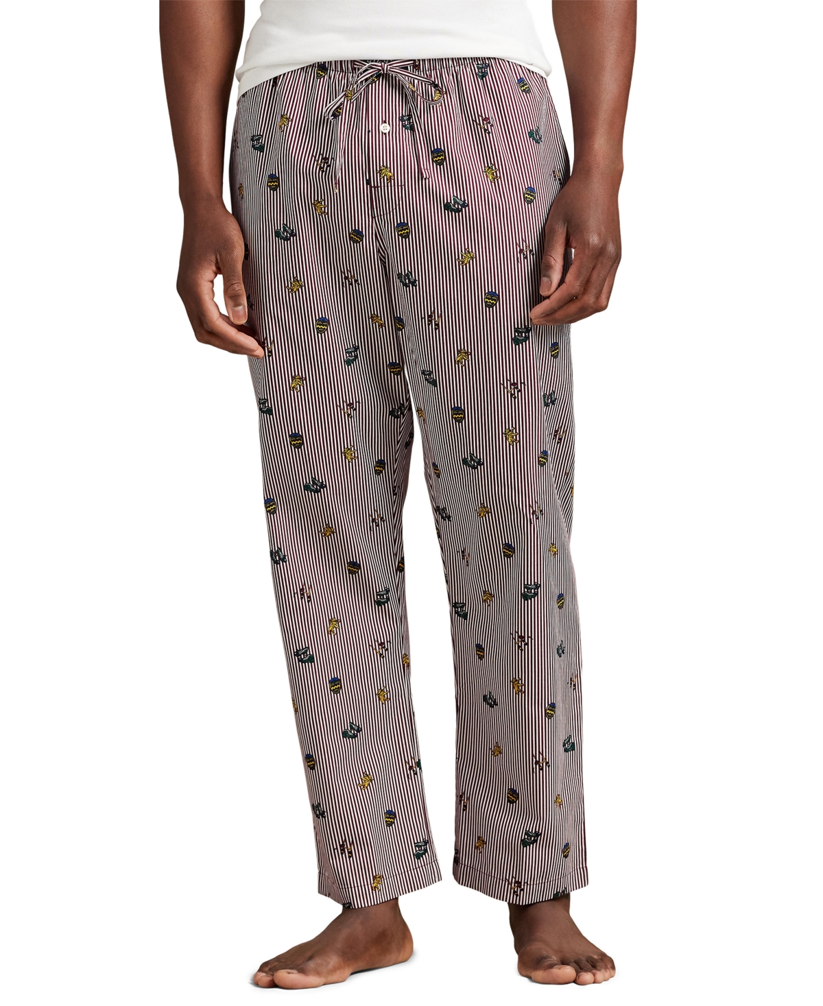 Click here for Polo Ralph Lauren Mens Rugby Print Pajama Pants -... prices