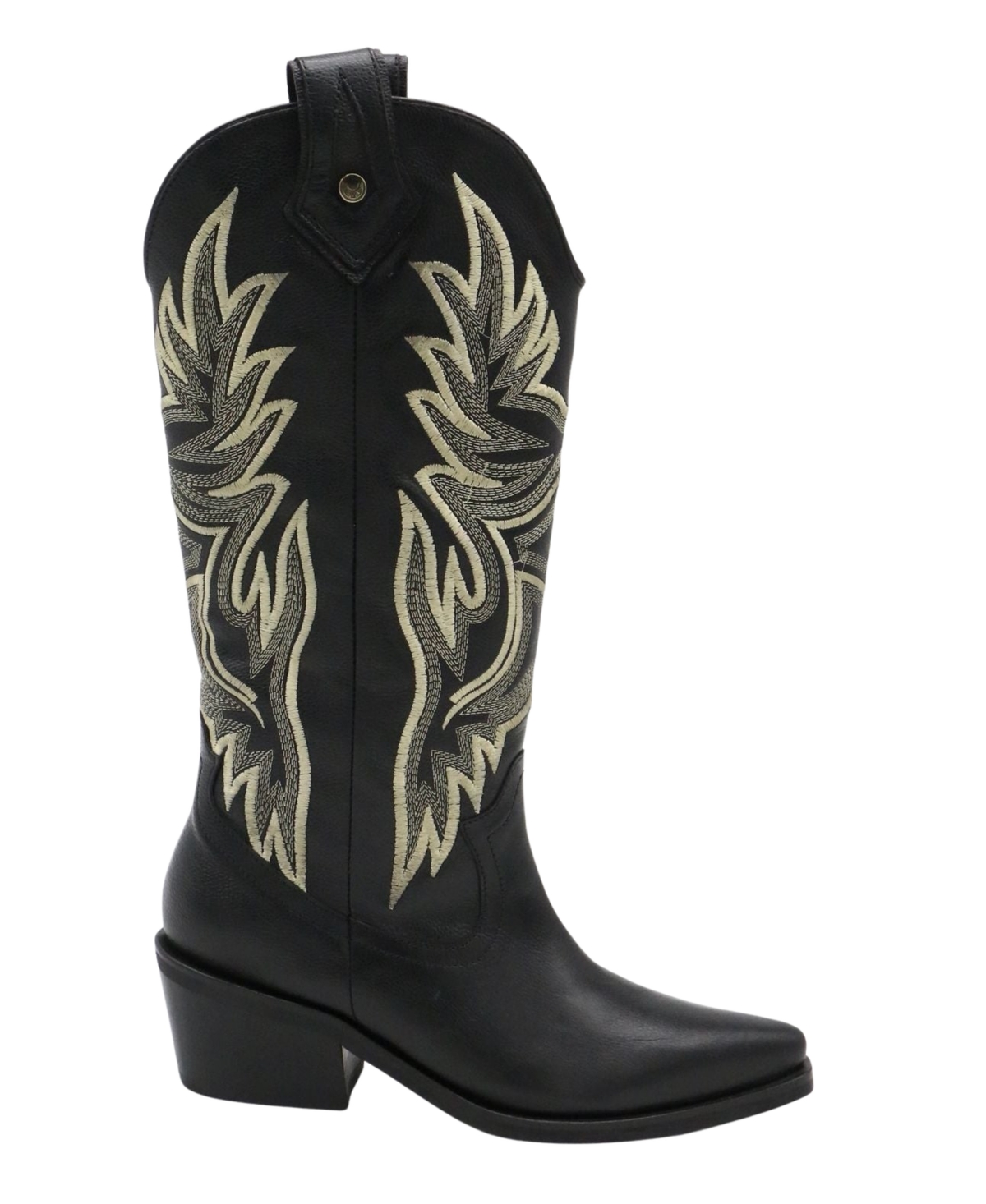 Click here for Stivali New York Womens Dramen Leather Cowboy Boot... prices