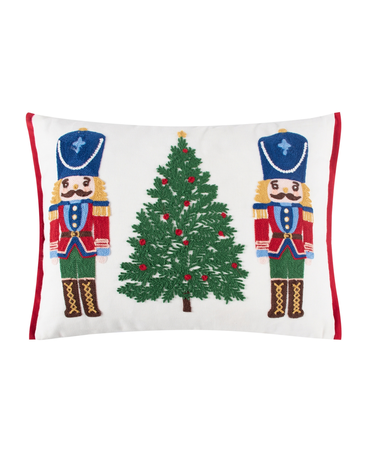Click here for Levtex Festive Nutcrackers Embroidered Decorative... prices