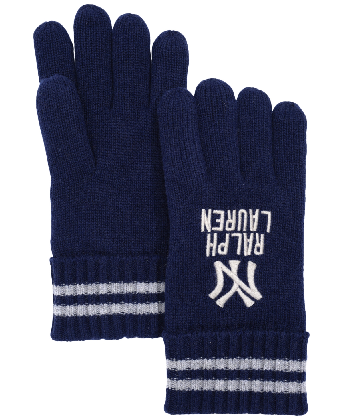 Click here for Polo Ralph Lauren Mens Fleece Lined Knit Gloves -... prices