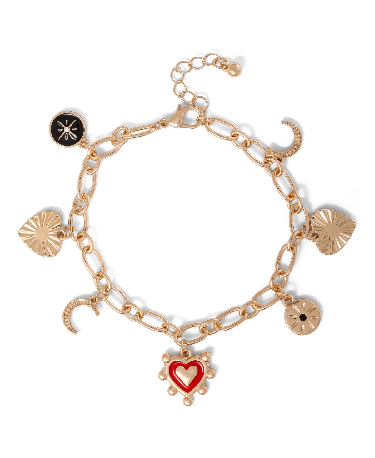 Click here for Jessica Simpson Gold-Tone Charm Bracelet - Gold prices