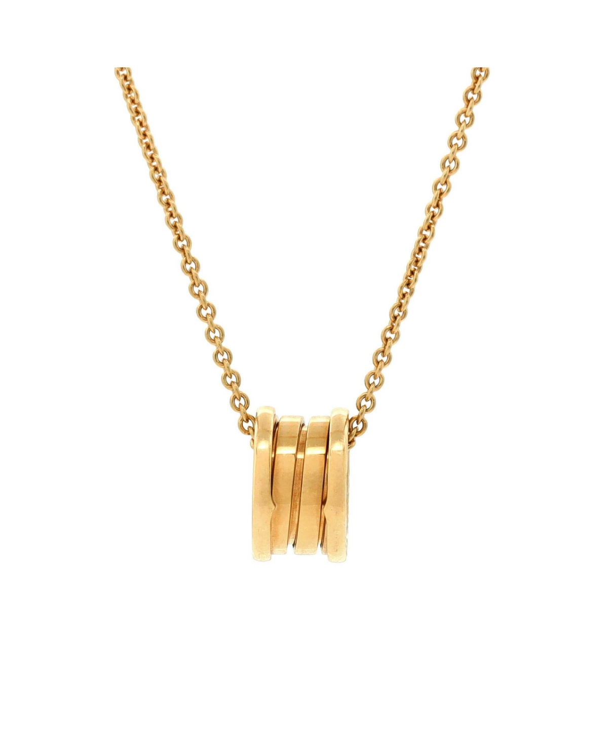 Click here for Pre-Owned Bvlgari B.Zero1 Pendant Necklace - 18k y... prices