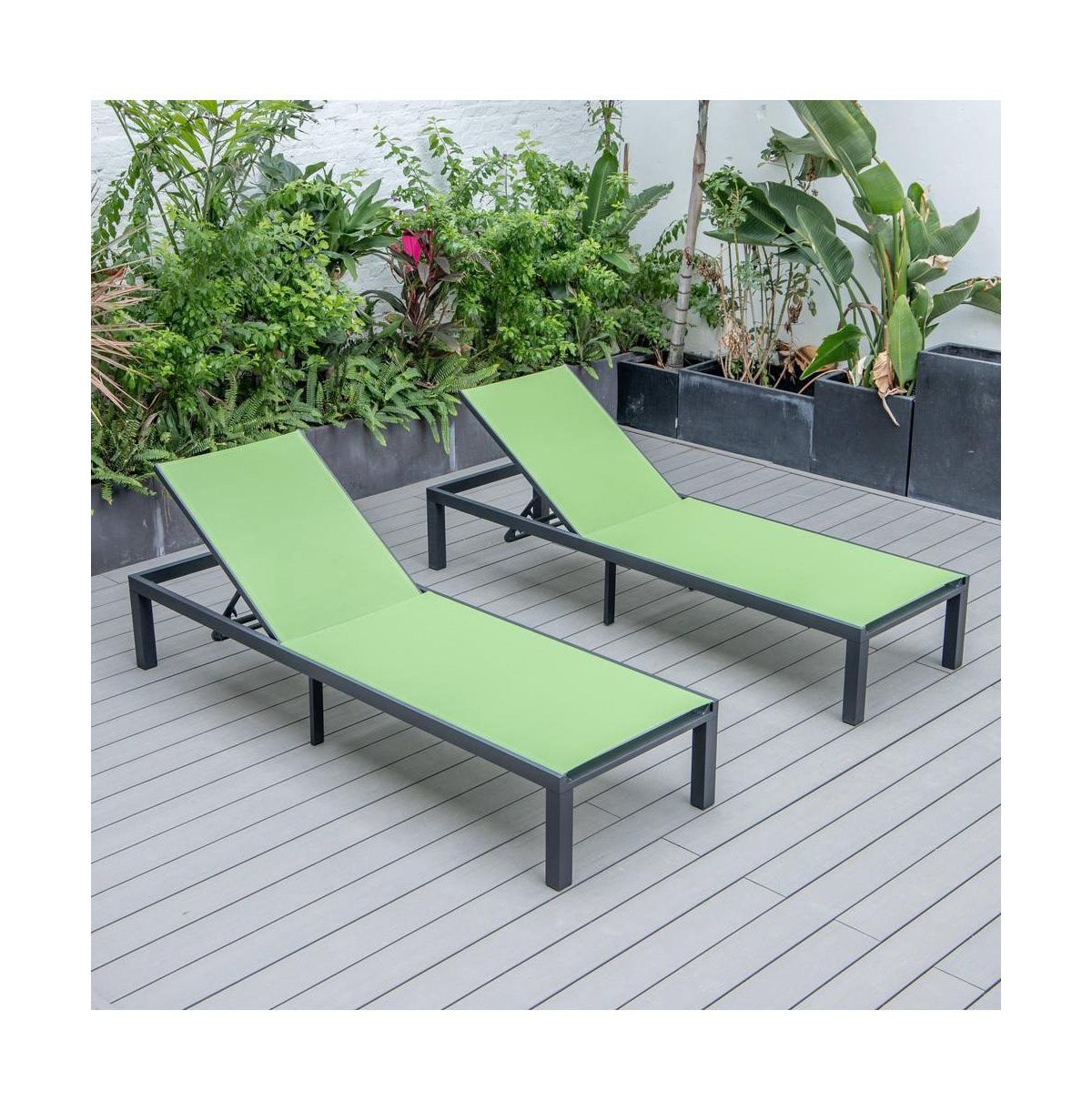 Click here for LeisureMod Marlin Patio Chaise Lounge Chair With B... prices