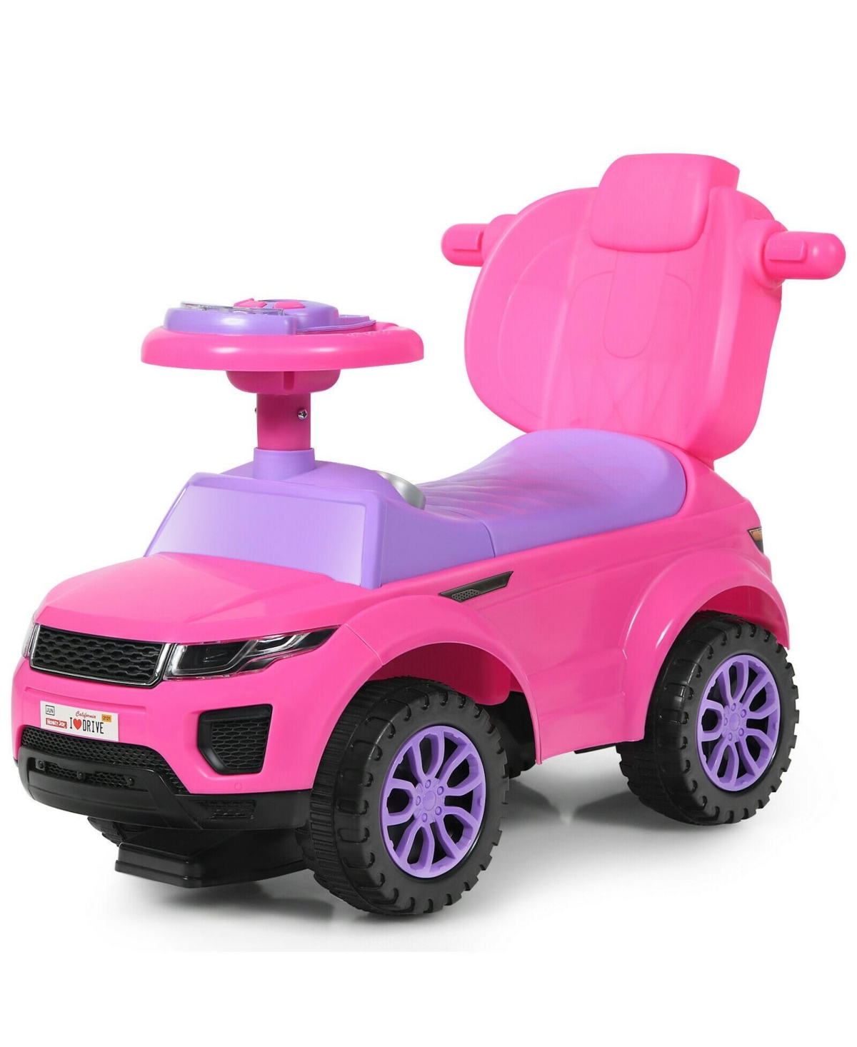 Click here for 3-in-1 Ride-On Push Car Toddler Stroller with Musi... prices